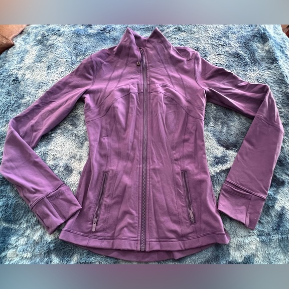 lululemon athletica | Tops | Lululemon Define Jacket Luoncolor Midnight Orchidsize 4 | Poshmark